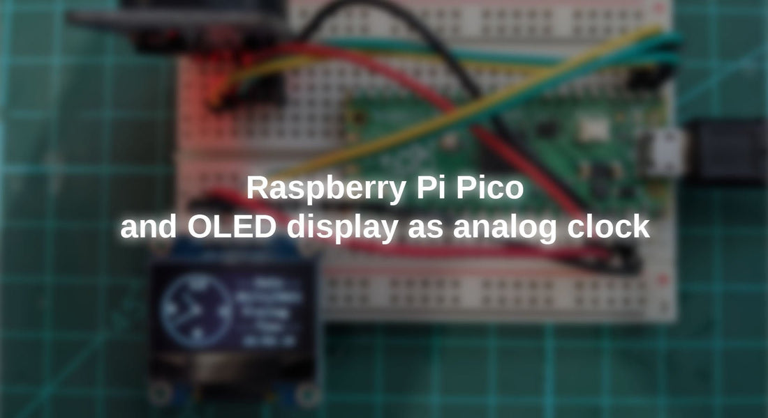 Raspberry Pi Pico como un reloj analógico