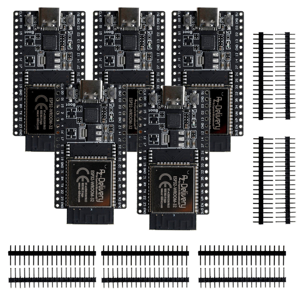 ESP32 Board Dev Kit C V4 NodeMCU WLAN WiFi Development Board unsoldere