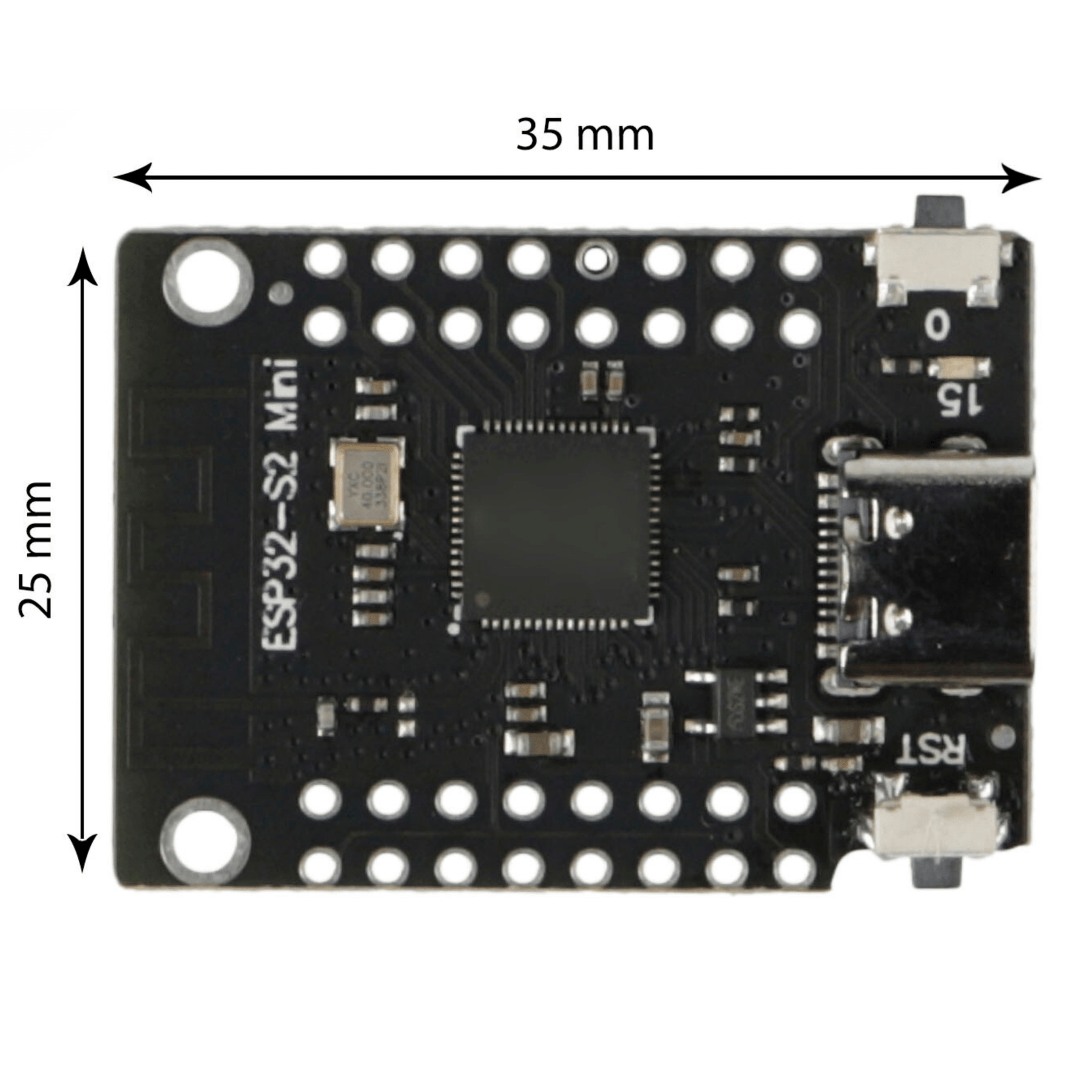ESP32 S2 Mini mit ESP32-S2FN4R2 WIFI IC und USB-Type-C kompatibel mit