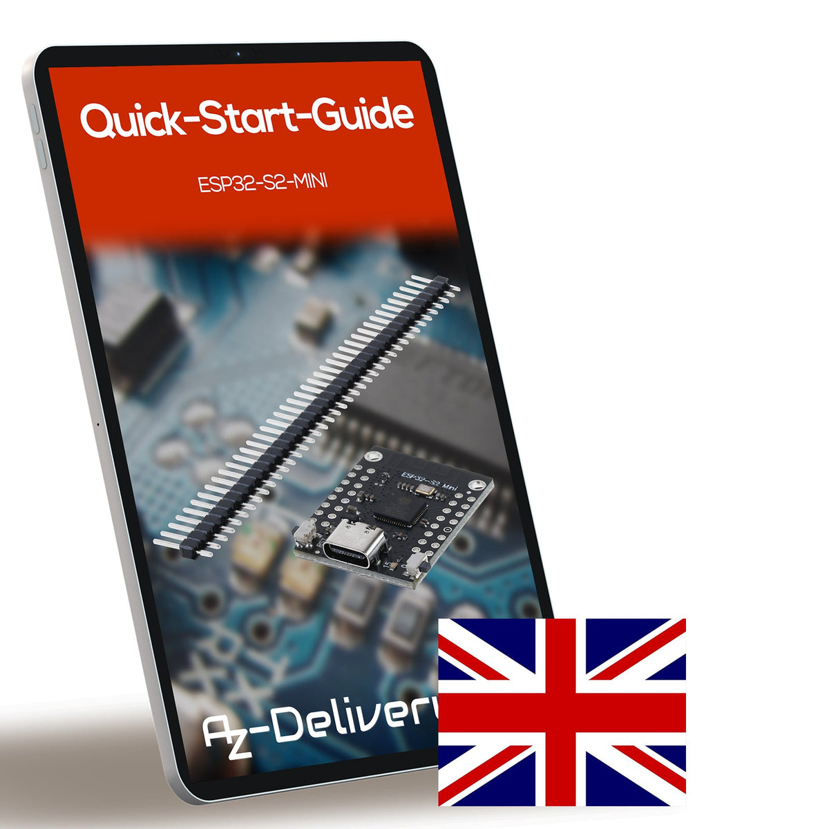 ESP32 S2 Mini mit ESP32-S2FN4R2 WIFI IC und USB-Type-C kompatibel mit