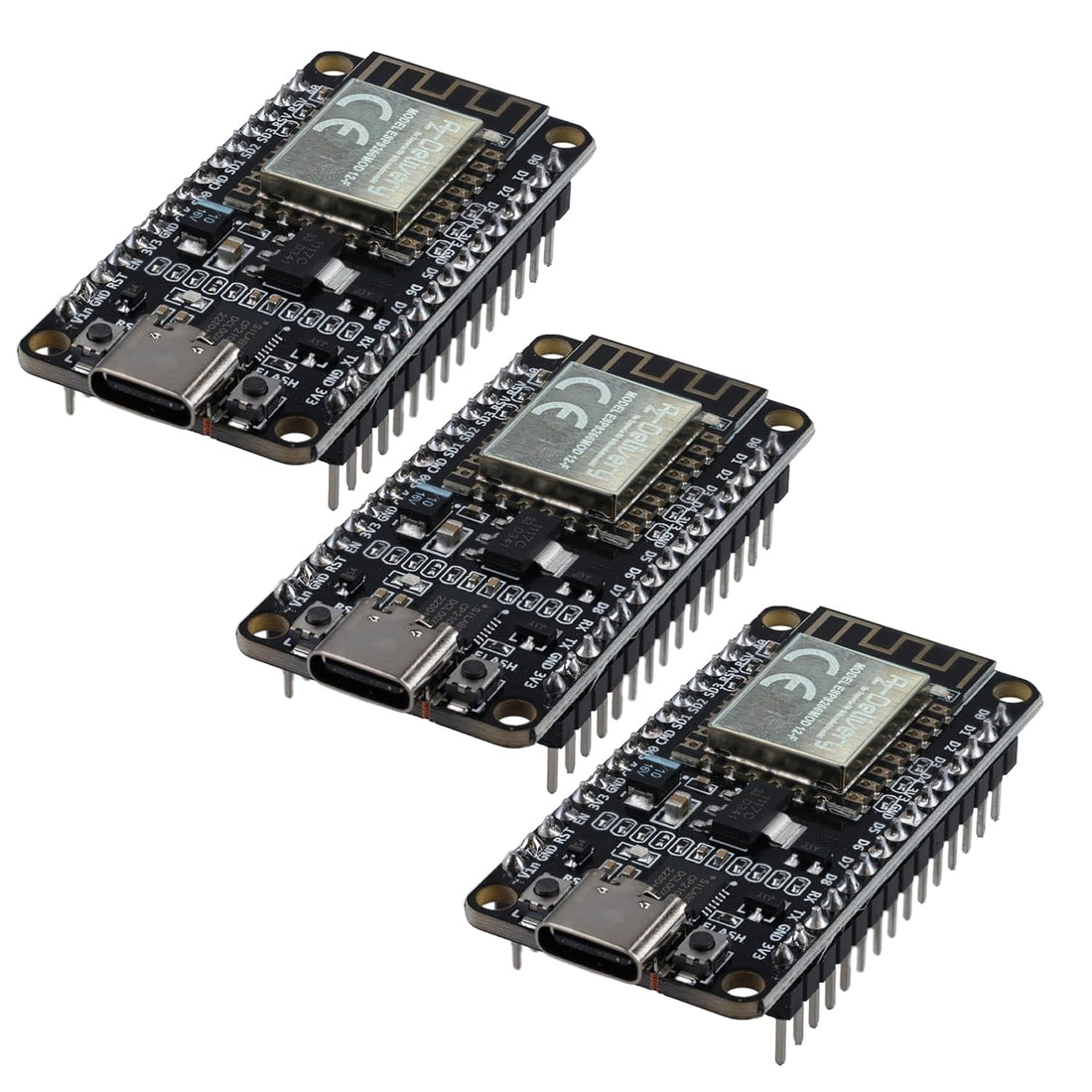 NodeMCU Amica Modul V2 ESP8266 ESP-12F WiFi mit USB-C Anschluss - Node