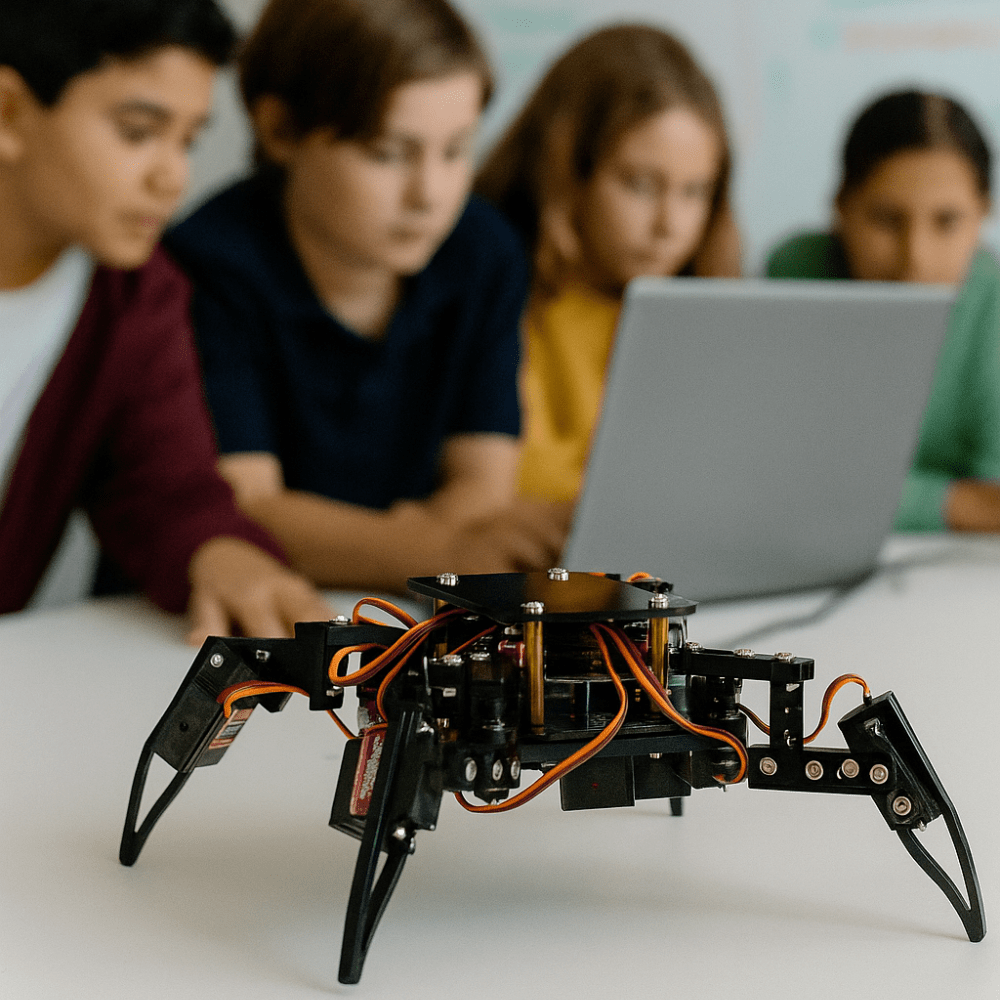 Quadruped Bionic Spider Robot Kit mit ESP8266-Controller-Board | Unter