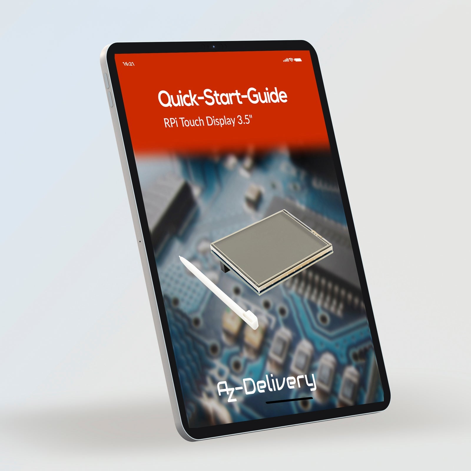 RPi Touch Display HAT 3.5" – Display mit 480x320 Auflösung Touchmonito