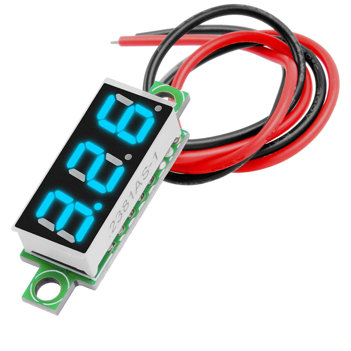 0,28 Zoll Mini Digital Voltmeter Spannungsmesser mit 7-Segment Anzeige