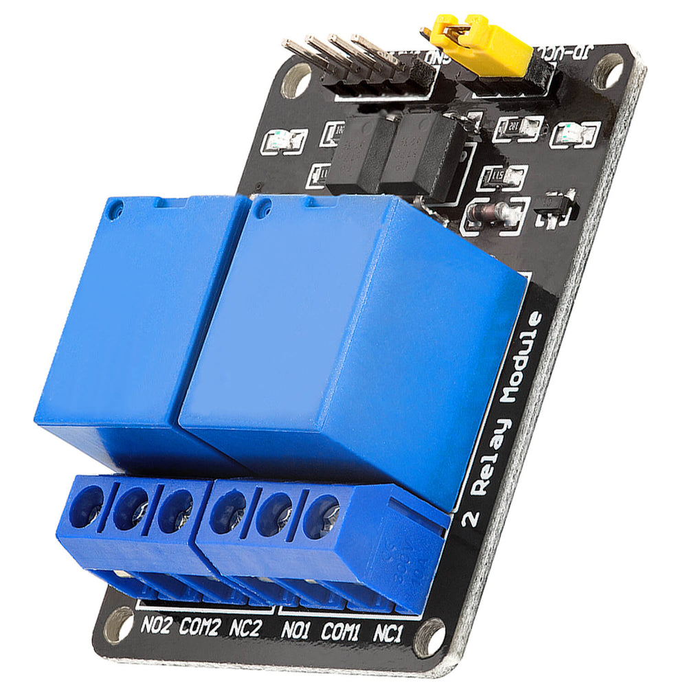 2-relay module 5V with optocoupler low-level trigger compatible with ...