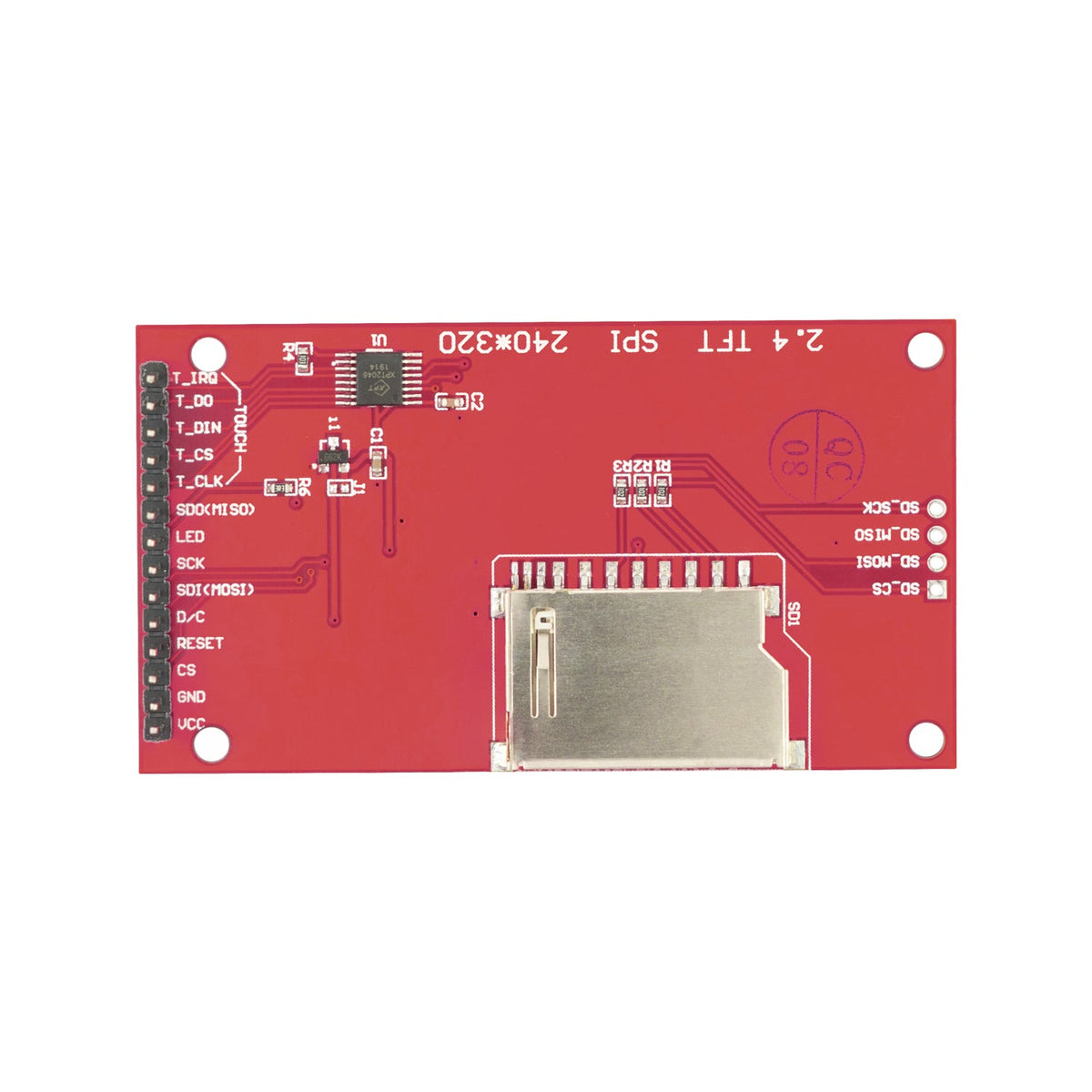 2.4 Inch LCD TFT Touch Display - Compatible with Arduino and Raspberry