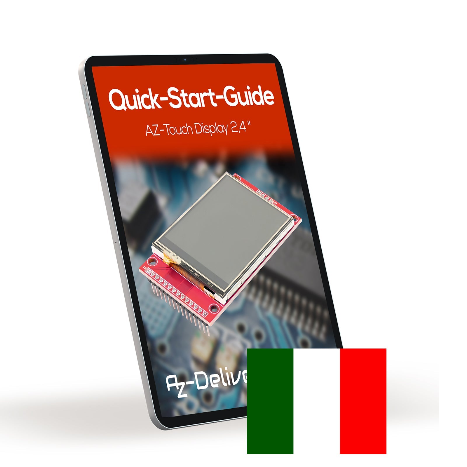 2,4 Zoll LCD TFT Touch Display - Kompatibel mit Arduino und Raspberry