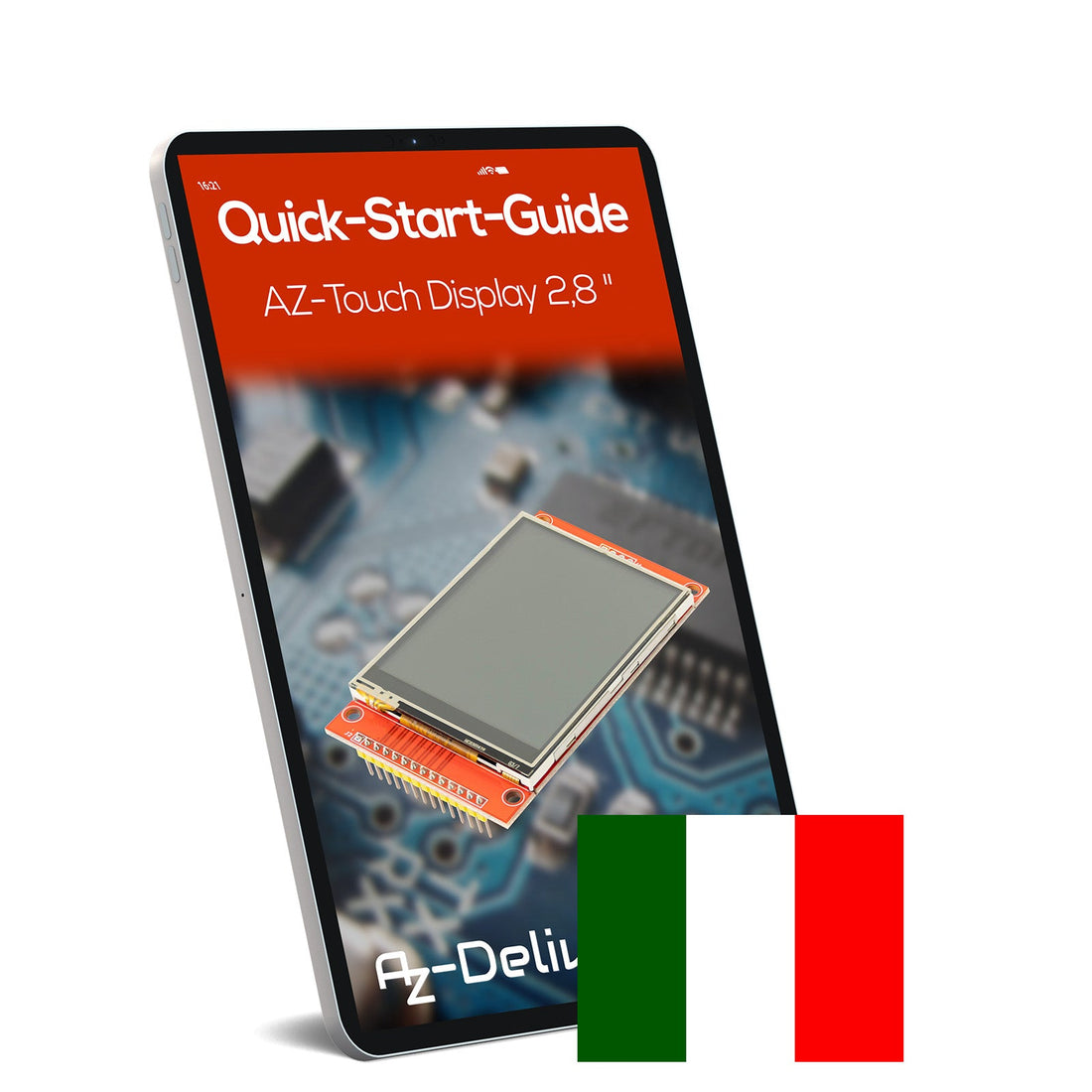 2,8 Zoll LCD TFT Touch Display - Kompatibel mit Arduino und Raspberry