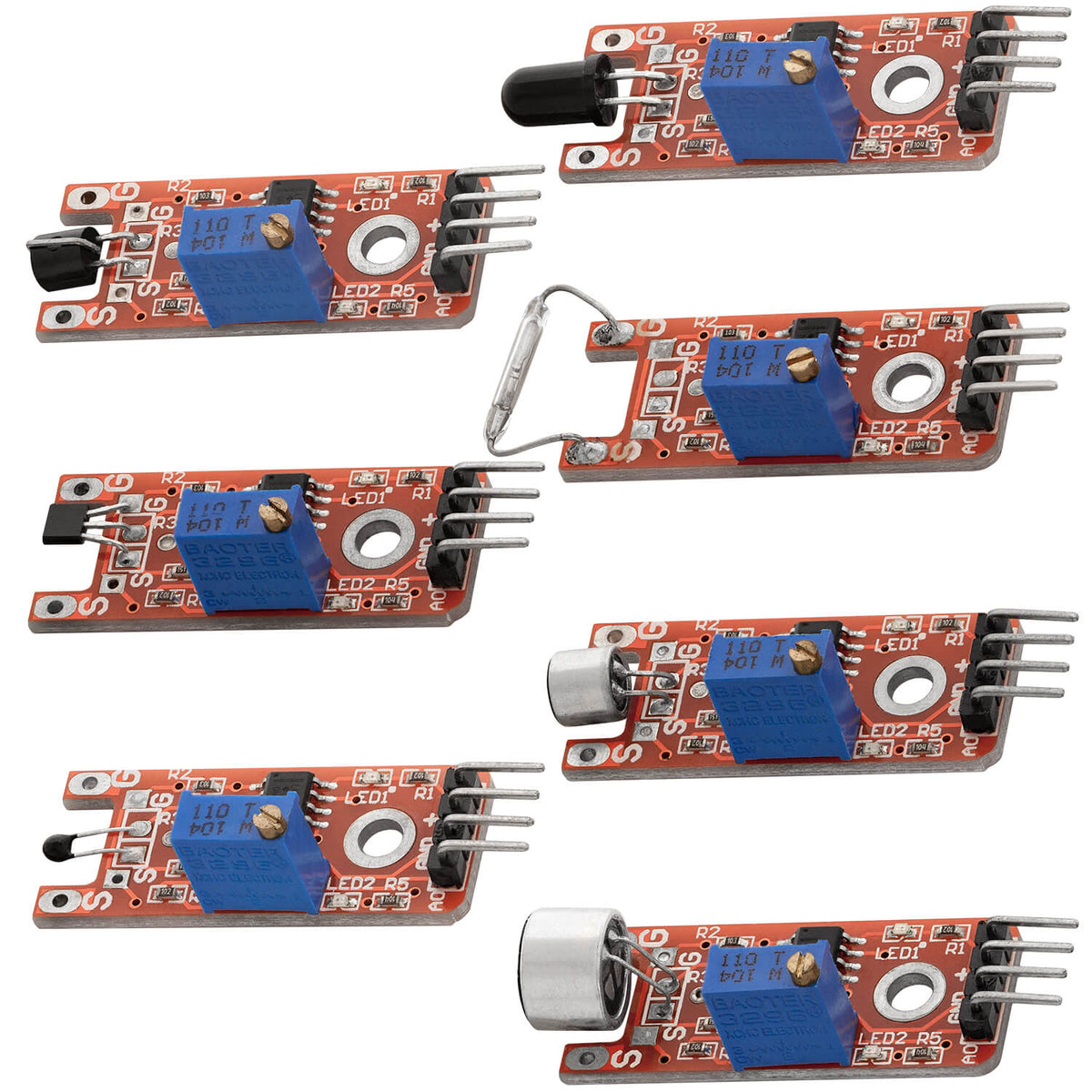 35 in 1 Set Zubehör Sensor Kit Modul kompatibel mit Mikrocontrollern