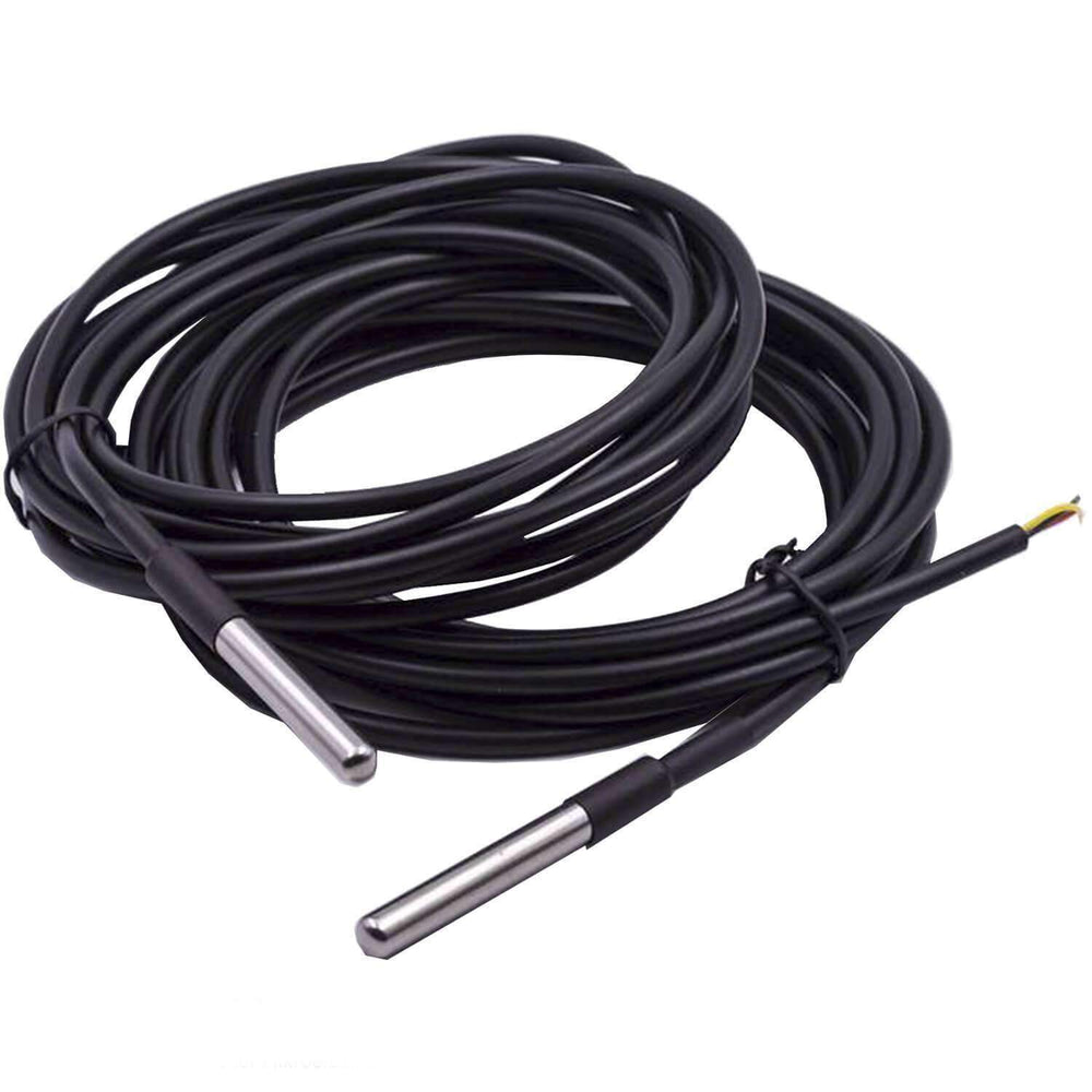 3M cable DS18B20 digital stainless steel temperature sensor temperature ...