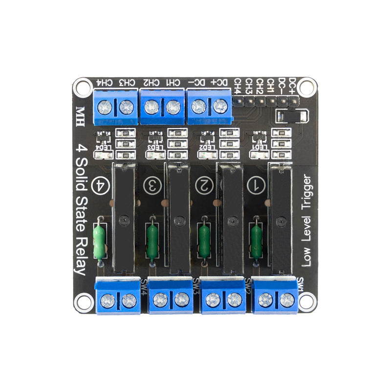 4 Channel Solid State Relay 5V DC compatible with Arduino and Raspberry
