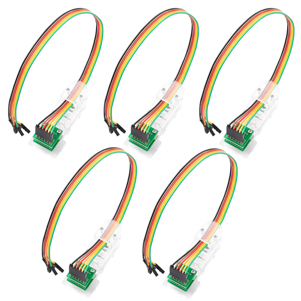 6 Pin Programmer SPI Modul Test Werkzeug PCB Klemme 1*6P