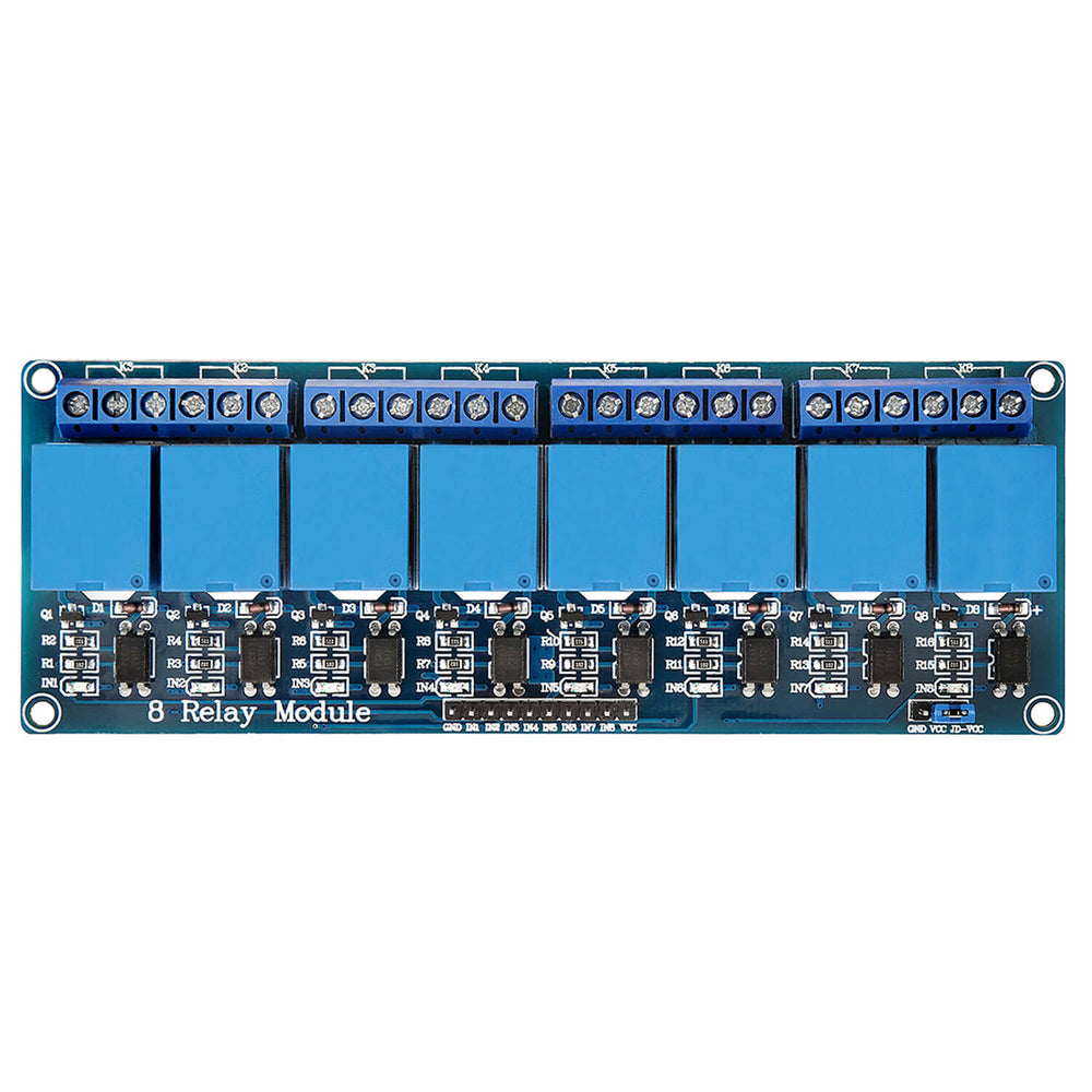 8-relay module 5V with optocoupler low-level trigger compatible with ...