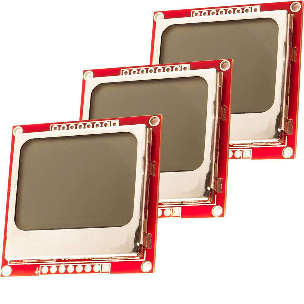 84x48 Pixel LCD Display Modul mit Hintergrundbeleuchtung