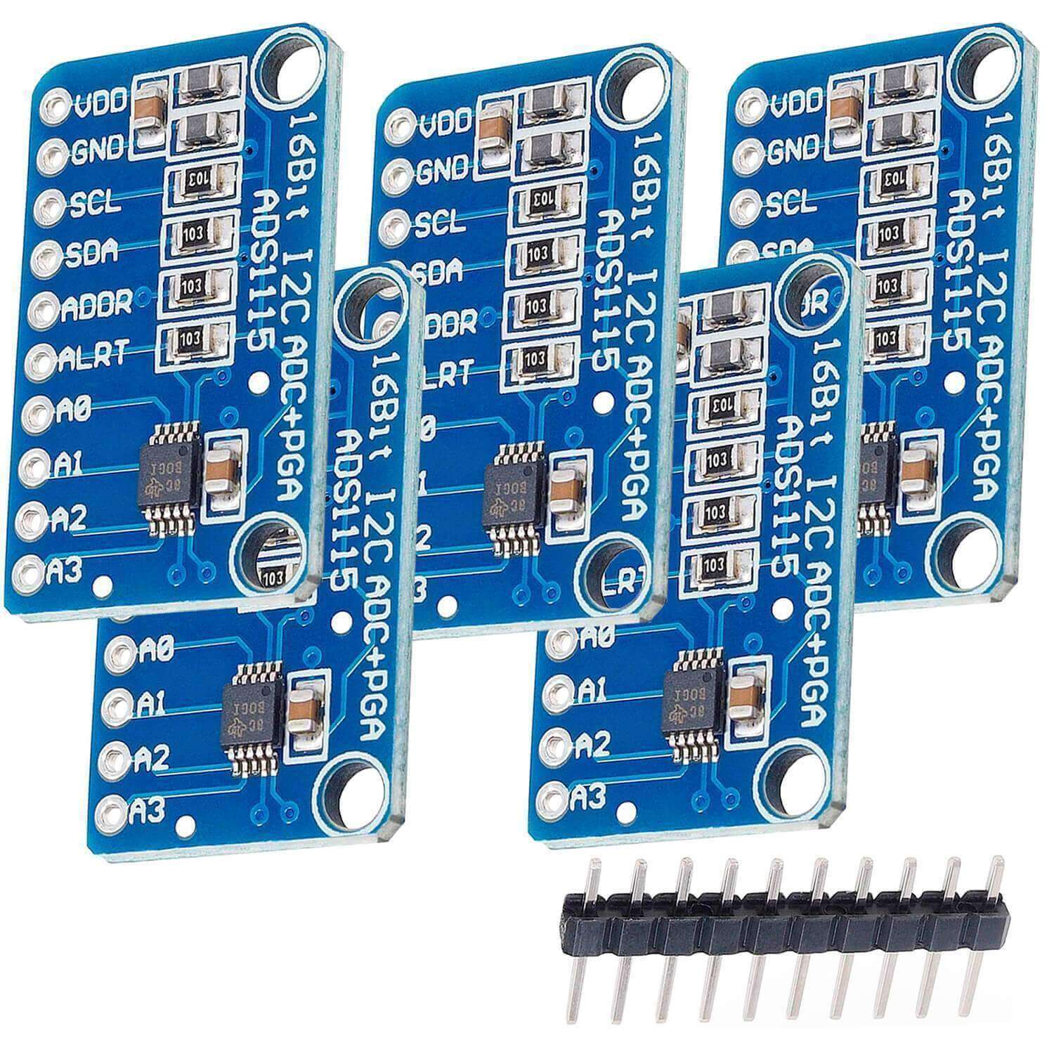 ADS1115 ADC Module 16Bit 4 channels for Raspberry Pi