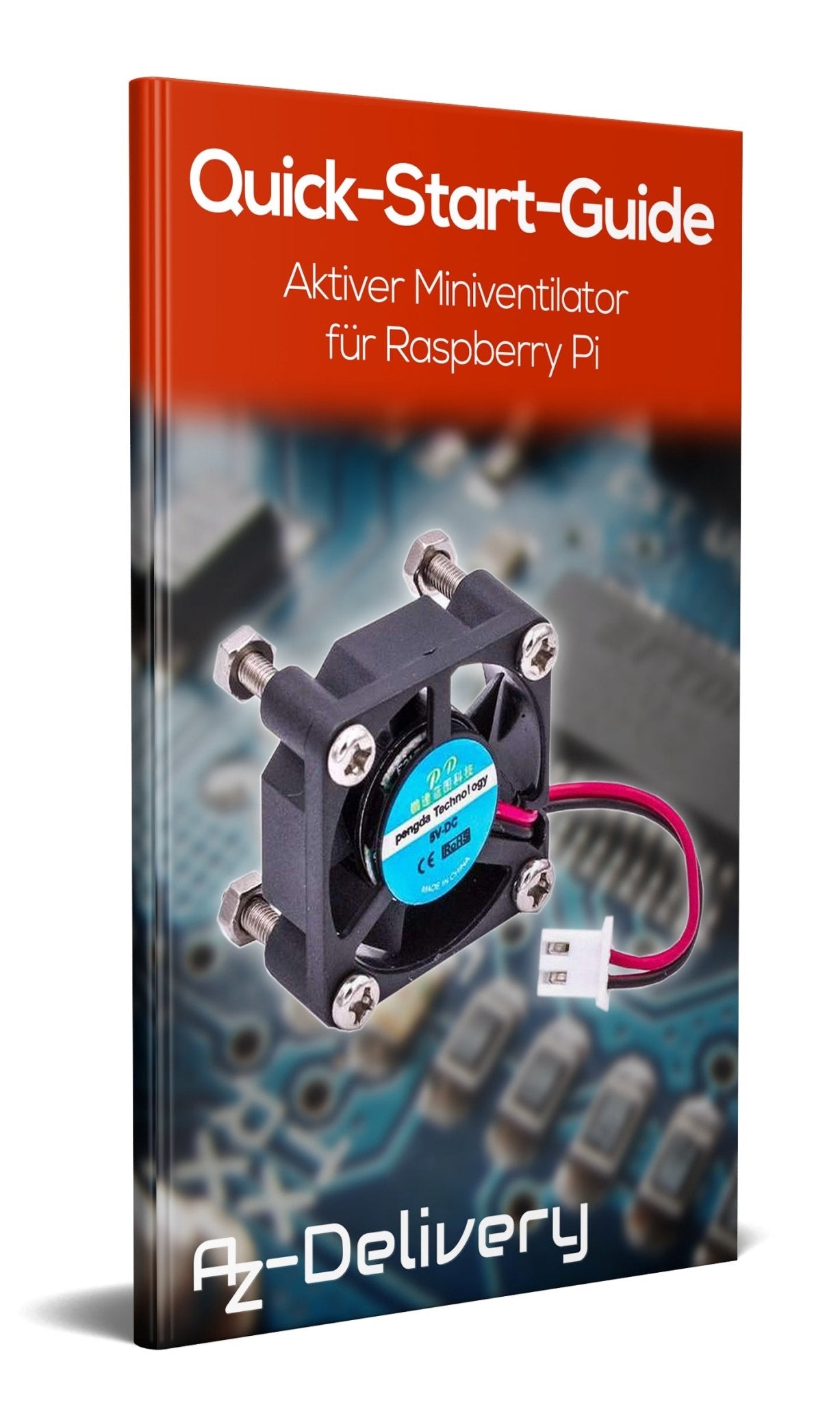 Aktiver Miniventilator Kühl- Axial- Ventilator für Raspberry Pi