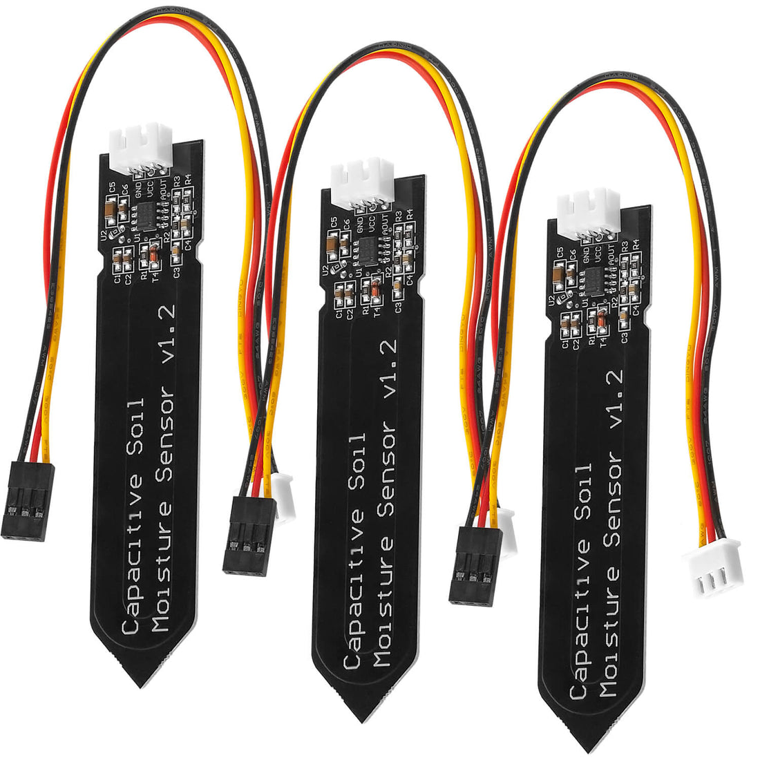 Soil moisture sensor Hygrometer module V1.2 capacitive compatible with ...