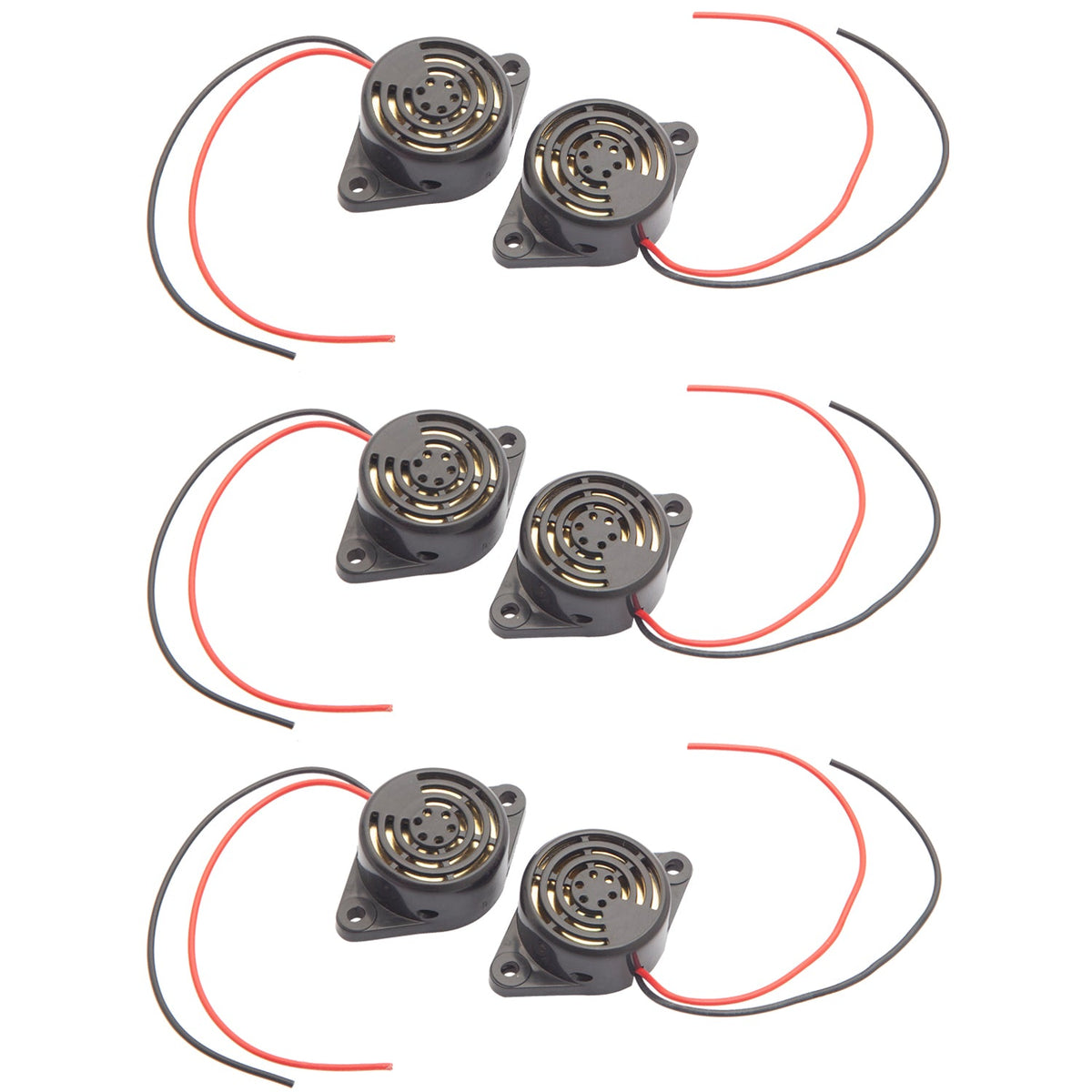 Buzzer electronic alarm 3-24V 95dB with continuous signal tone