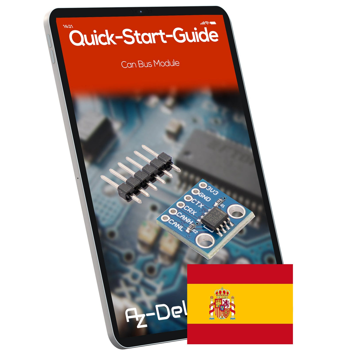 CAN-Bus-Transceiver-Breakout-Board | kompatibel mit ISO 11898-2 Physic