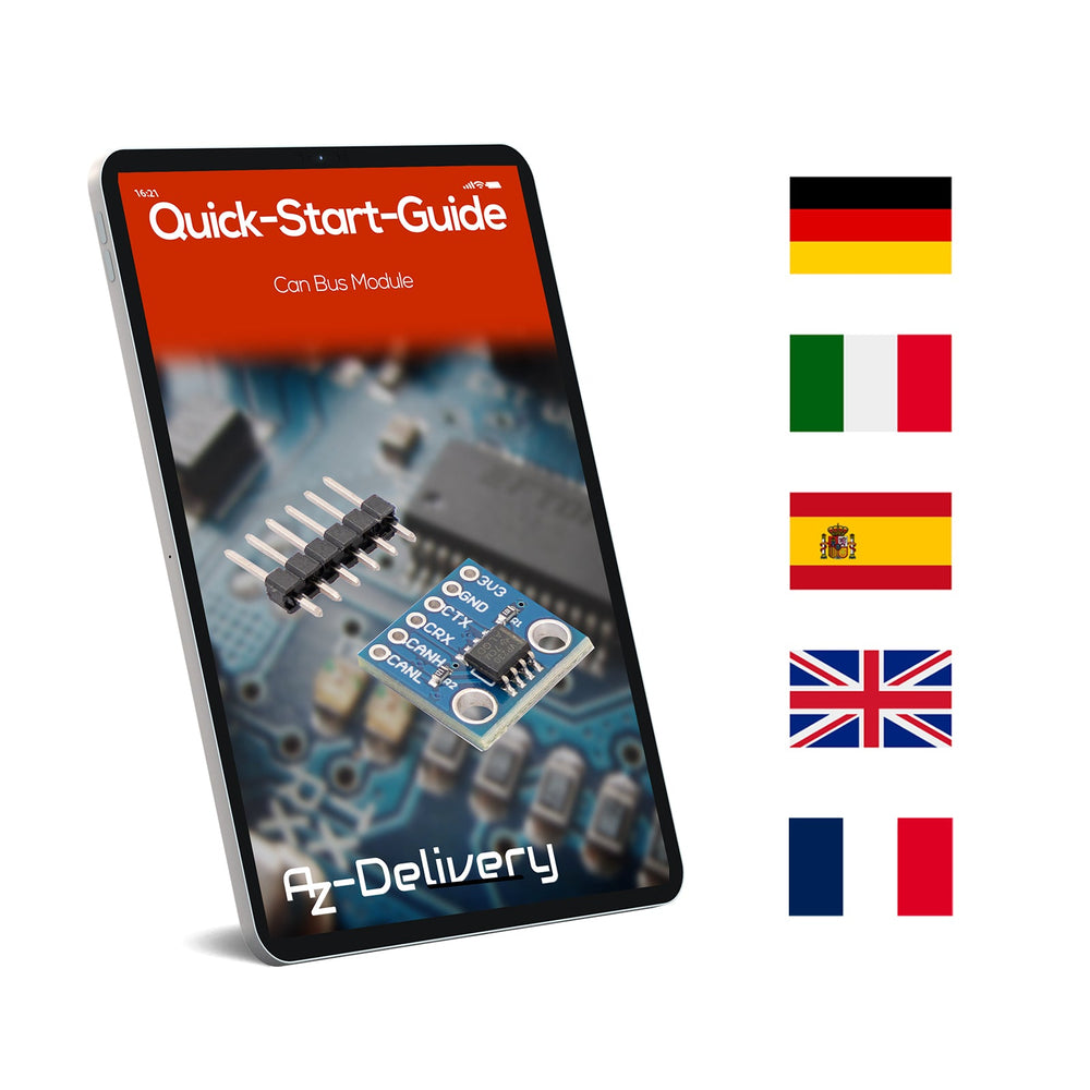 CAN-Bus-Transceiver-Breakout-Board | kompatibel mit ISO 11898-2 Physic