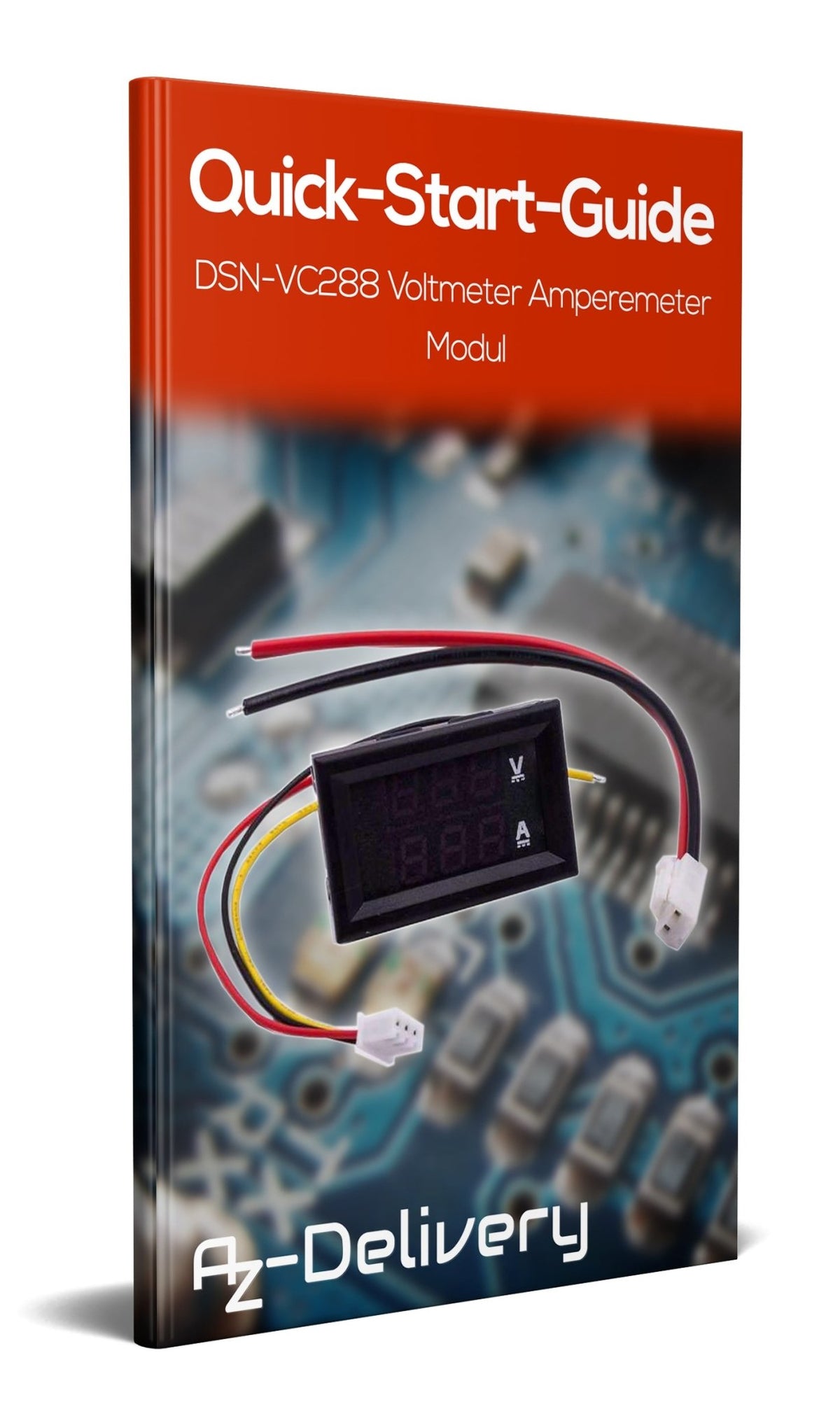 DSN-VC288 Voltmeter Amperemeter Modul mit LED Display für Raspberry Pi