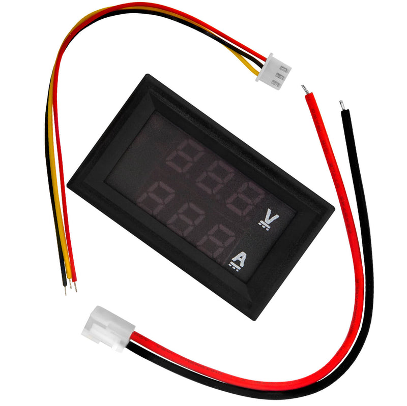 DSN-VC288 voltmeter amperemeter module with LED display compatible with ...