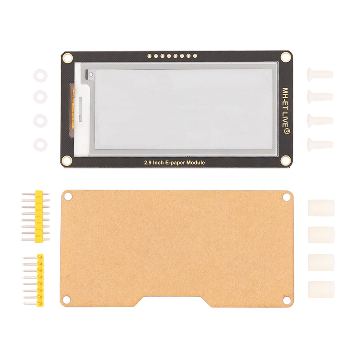 "2,9 Zoll ePaper Display Modul, 296x128 e-Ink Display Modul, geringer ...