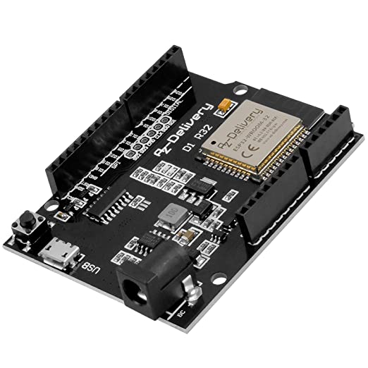 ESP32 NodeMCU D1 R32 WLAN BLE Board mit CH340G kompatibel mit Arduino
