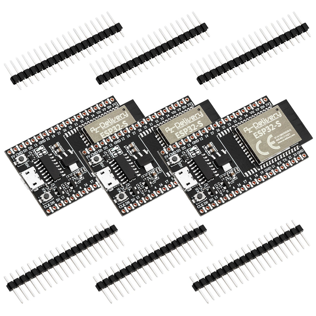 ESP32S Dev Kit C V4 WLAN Dev Board unverlötet kompatibel mit Arduino