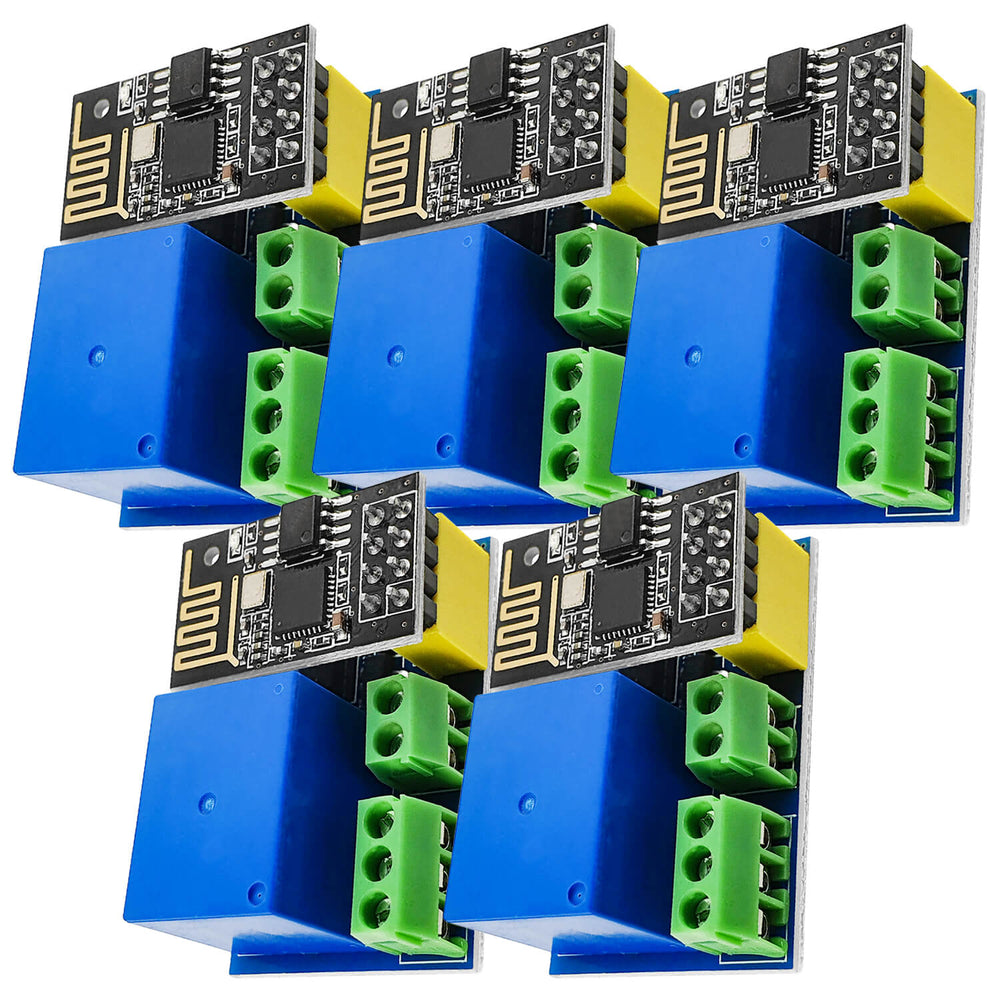ESP8266-01S ESP-01S Wlan WiFi Modul 5V mit Relais Adapter