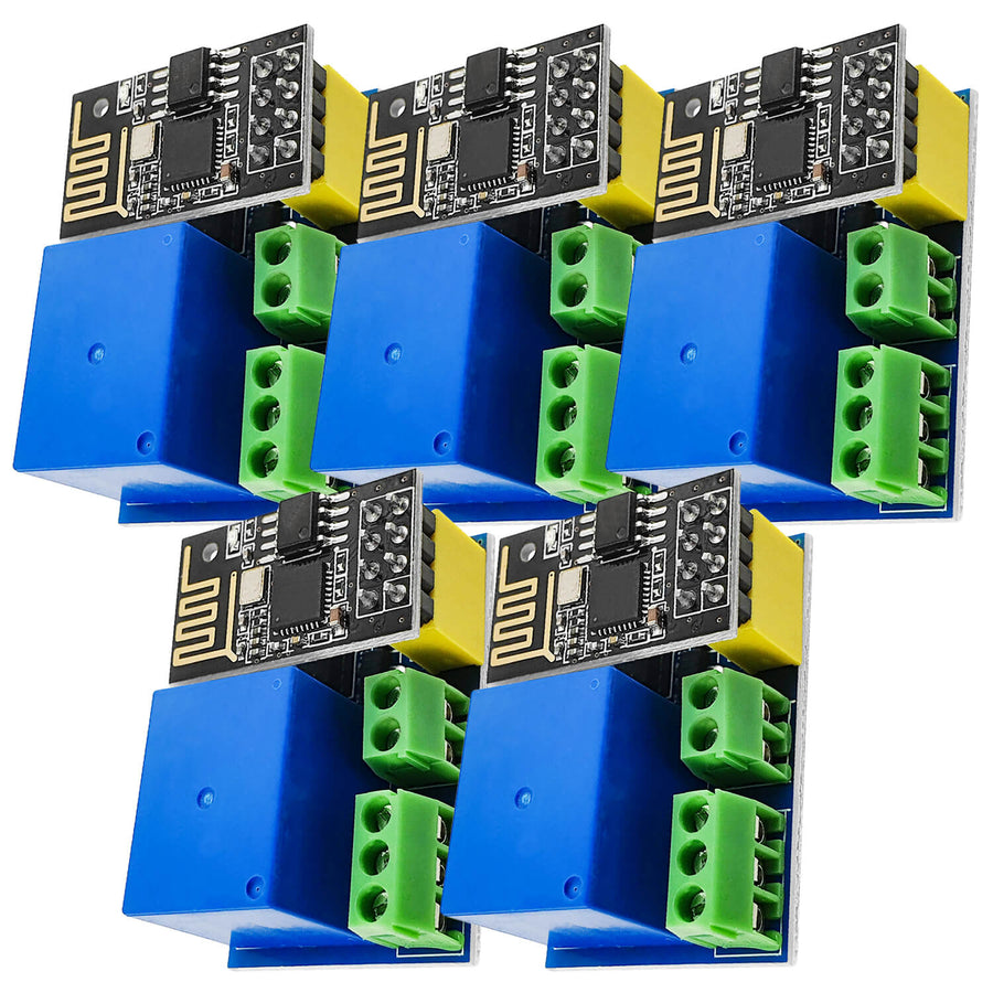 ESP8266-01S ESP-01S Wlan WiFi Modul 5V mit Relais Adapter