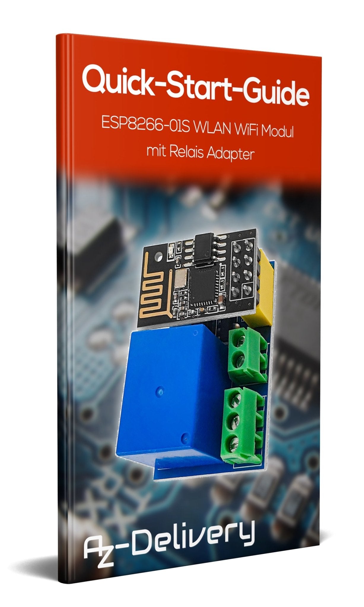 ESP8266-01S ESP-01S Wlan WiFi Modul 5V mit Relais Adapter