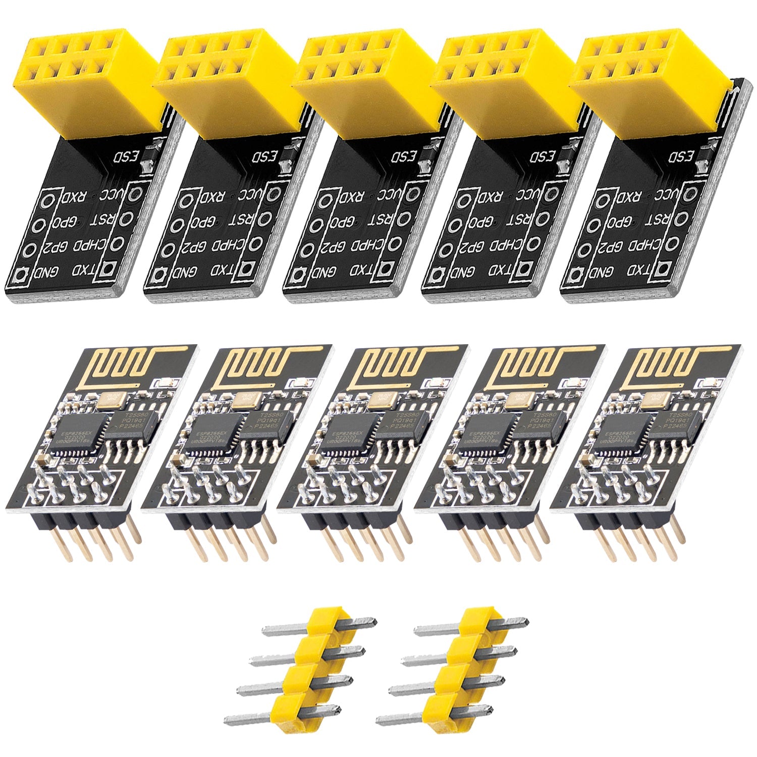 ESP8266 01S esp-01S Wlan WiFi Modul mit Breadboardadapter