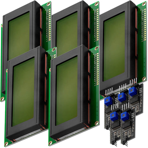 HD44780 2004 écran LCD bundle vert 4x20 caractères avec interface I2C