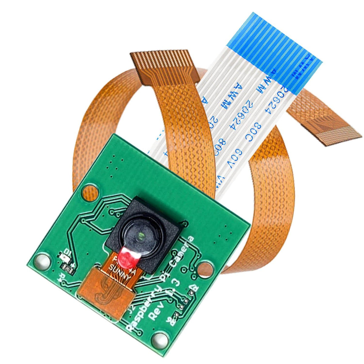 Camera with 15cm Flex cable for Raspberry Pi and 30cm Flex cable for ...