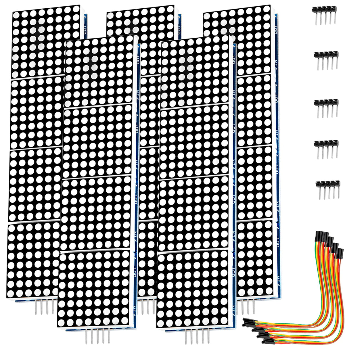 LED Matrix Display - 4 x 64er