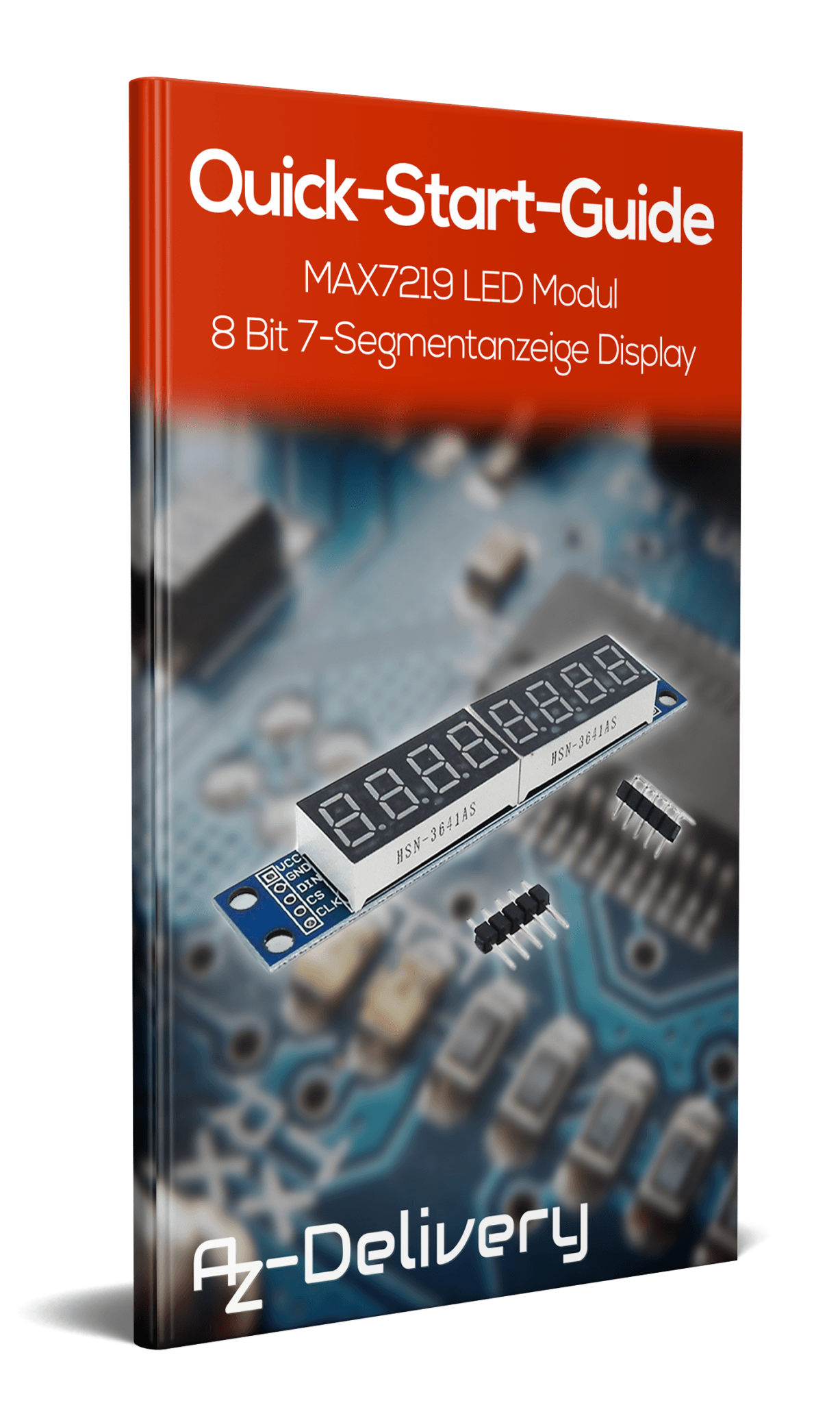 MAX7219 LED module 8 Bit 7 segment display LED display for Raspberry Pi