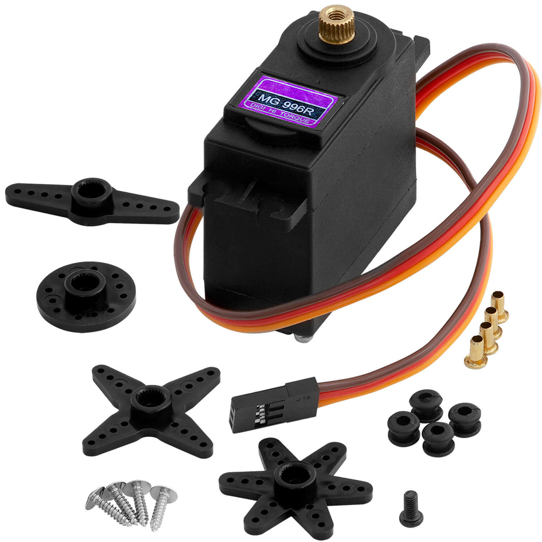 MG996R Micro Digital Servo motor with metal gearbox for RC robot ...