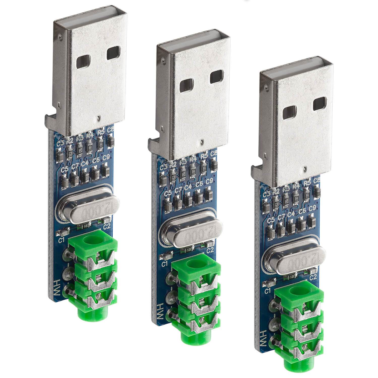 Mini PCM2704 USB Sound Map DAC Decoder Board DV 5V for Raspberry Pi