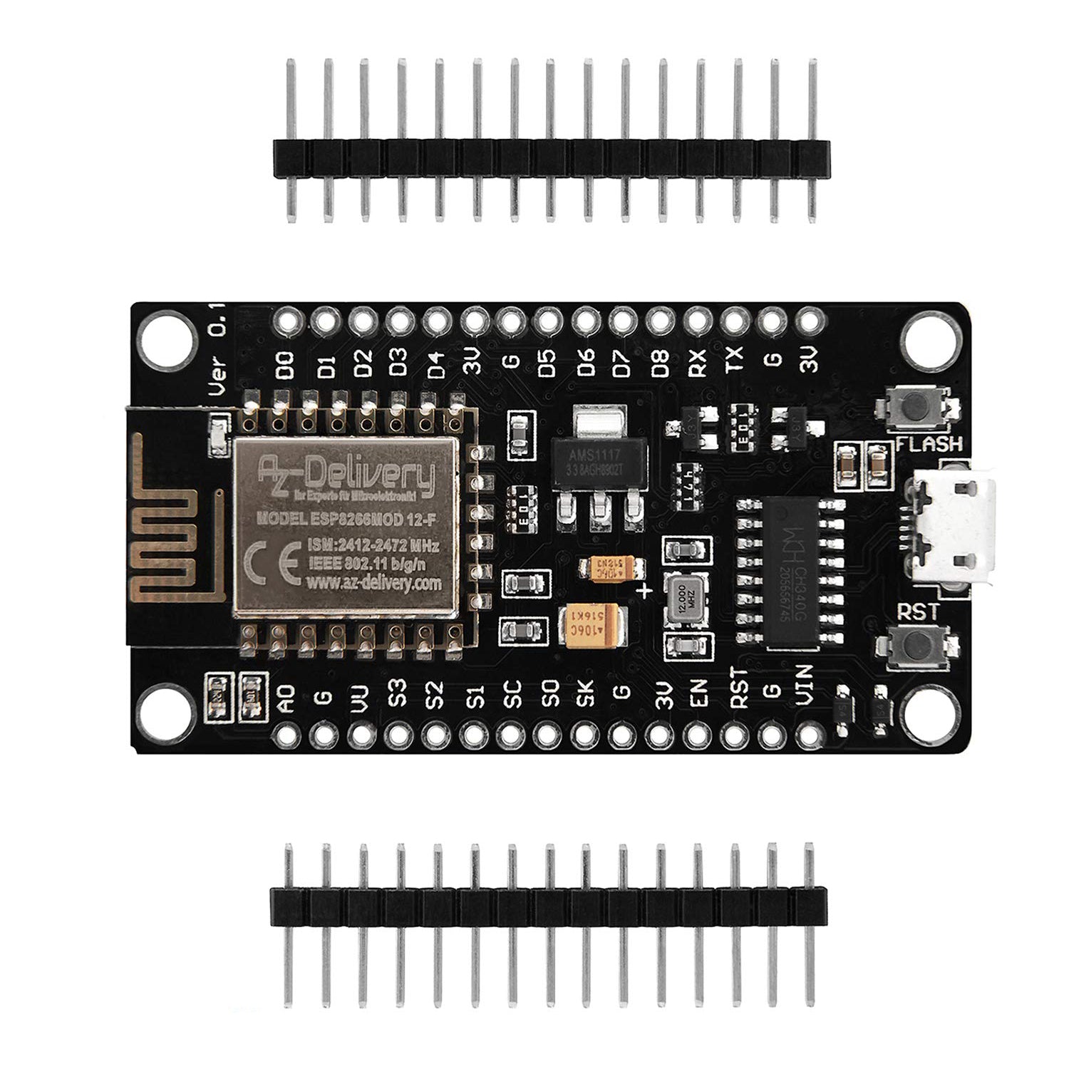 NodeMCU LUA Lolin V3 Modul mit ESP8266 12F gesucht?