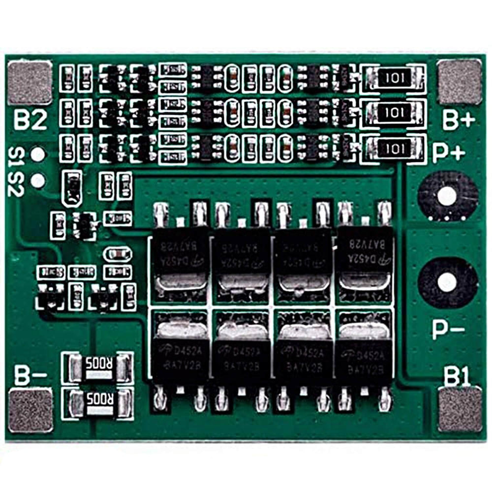 PCB protection board for 3 lithium batteries BMS Board module