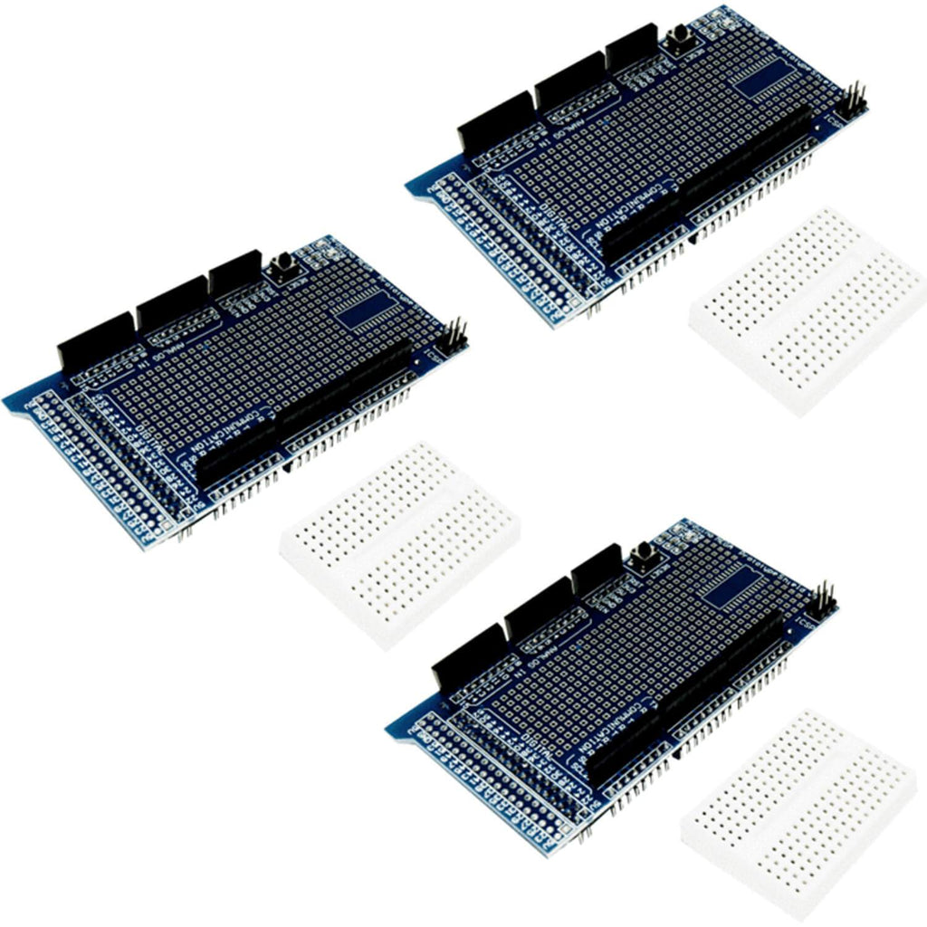 Prototyping Prototype Shield mit Mini Breadboard für MEGA 2560