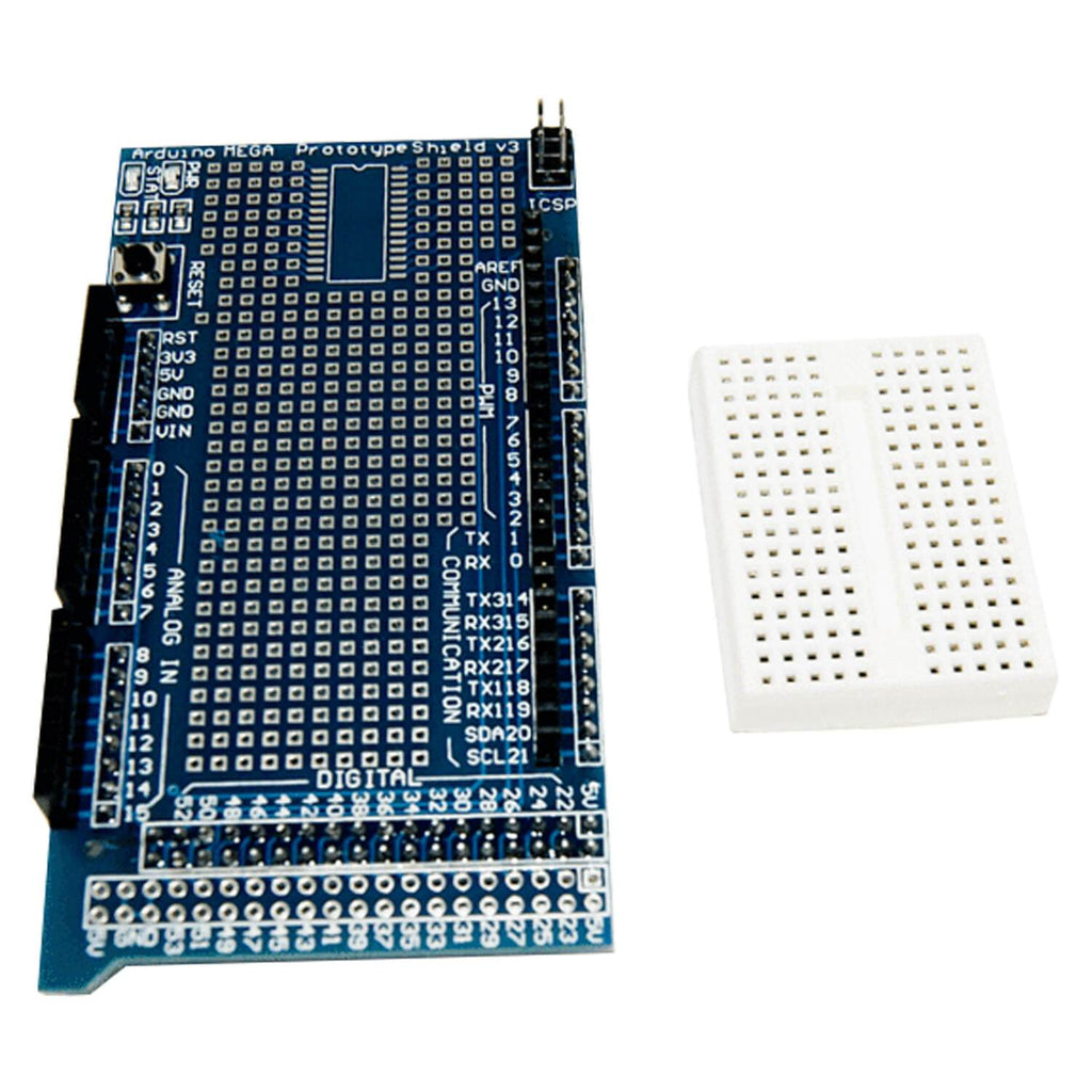 Prototyping Prototype Shield mit Mini Breadboard für MEGA 2560