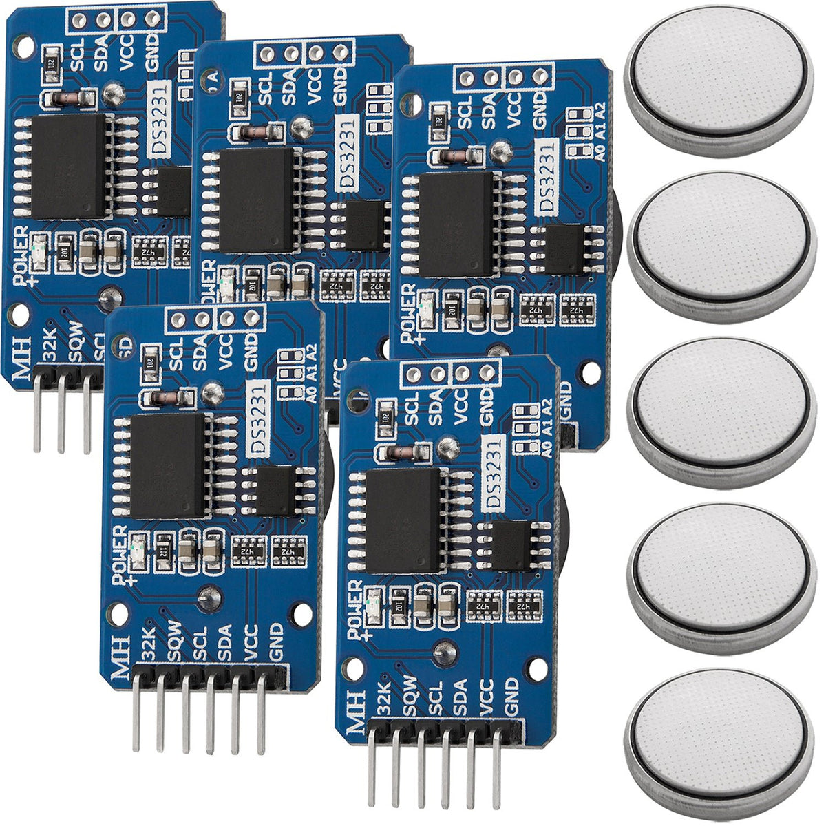 Real Time Clock RTC DS3231 I2C real -time clock compatible with Arduino ...