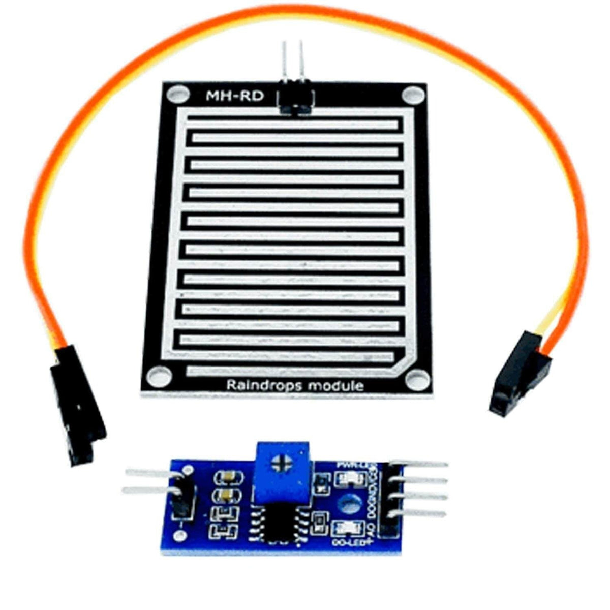 Raindrops rain sensor module