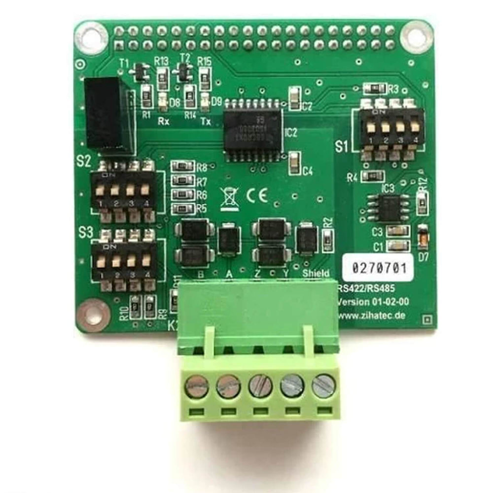 RS422 / RS485 HAT für Raspberry Pi mit galvanischer Trennung
