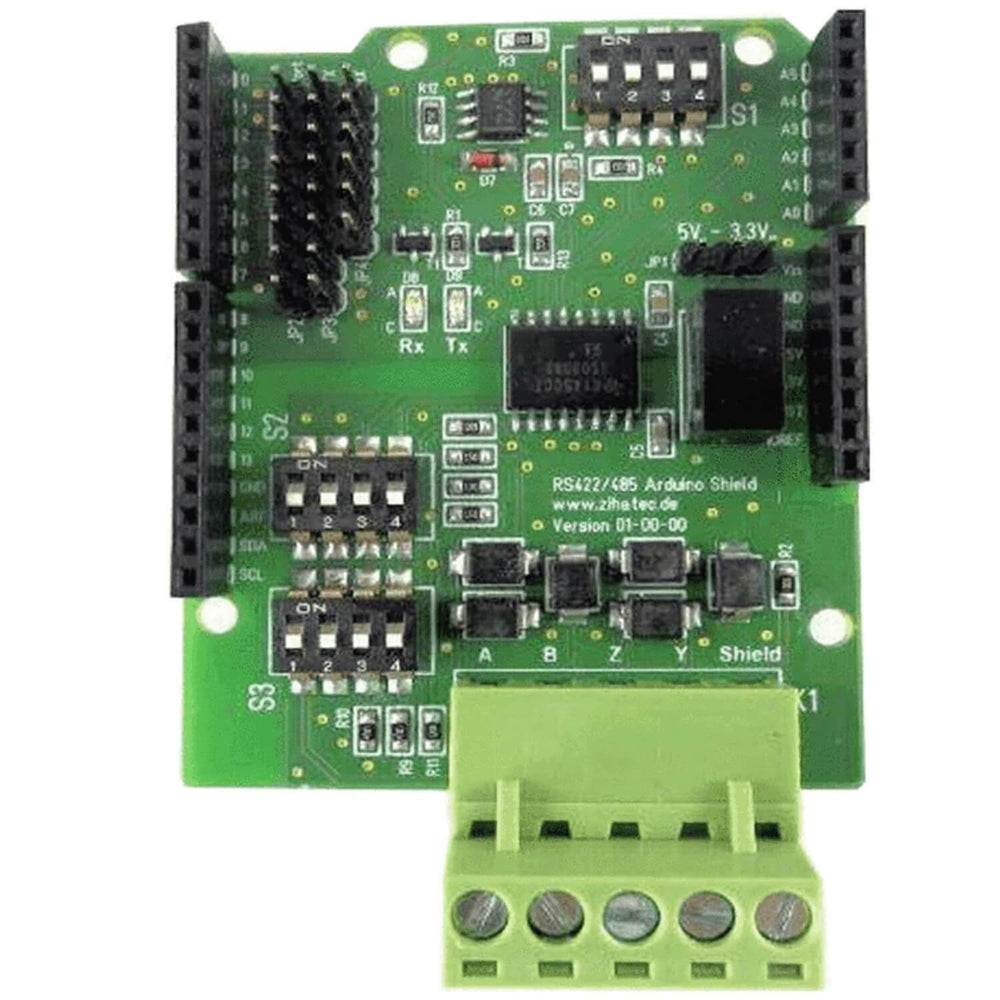RS422 / RS485 Shield with a galvanic separation