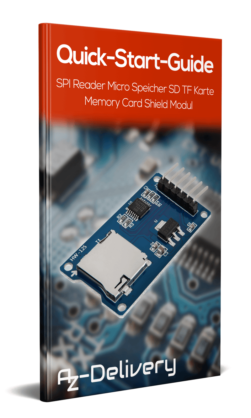 SPI Reader Micro Speicher SD TF Karte Memory Card Shield Modul