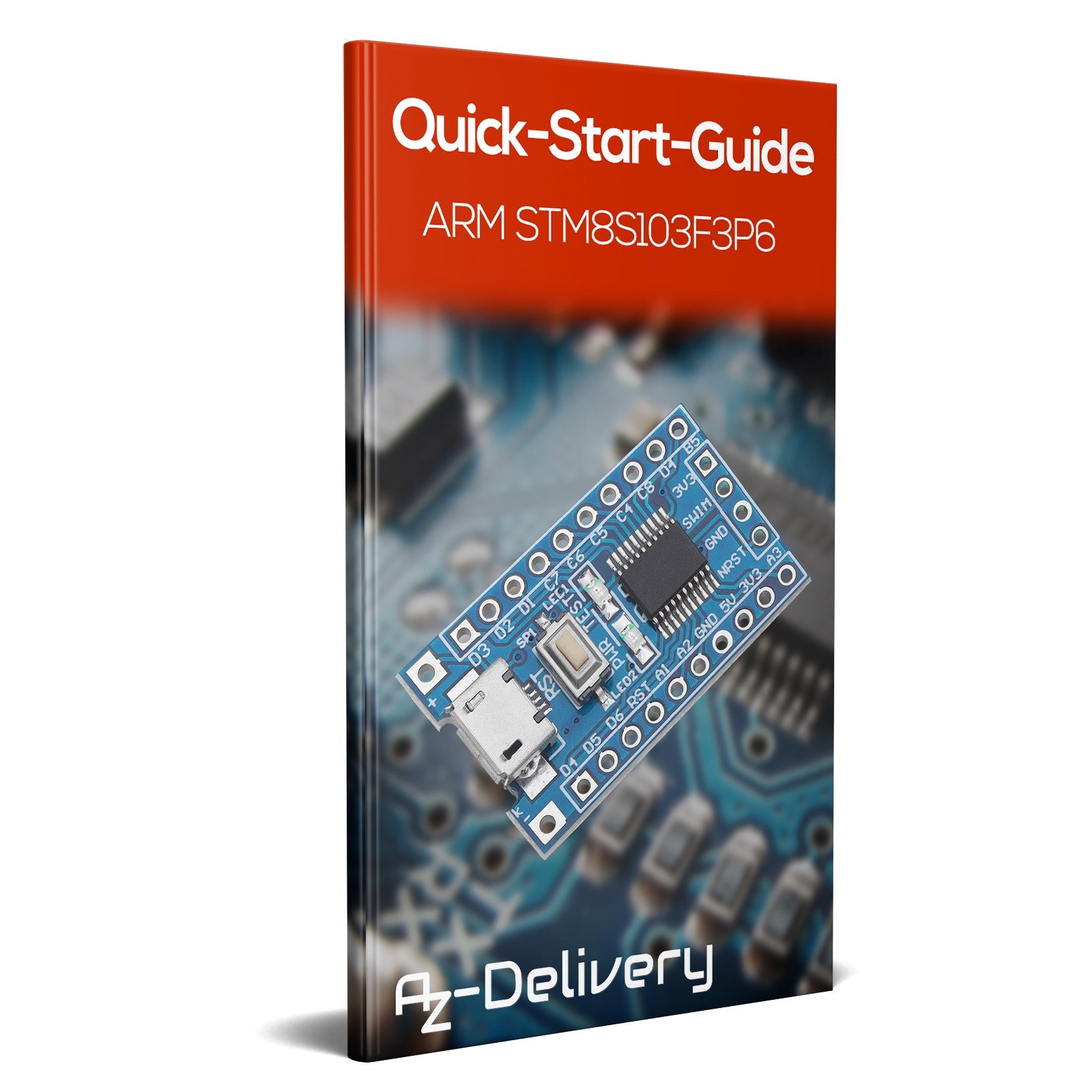 STM8S103F3P6 8-Bit Minimum System Mikrocontroller Development Board Mo