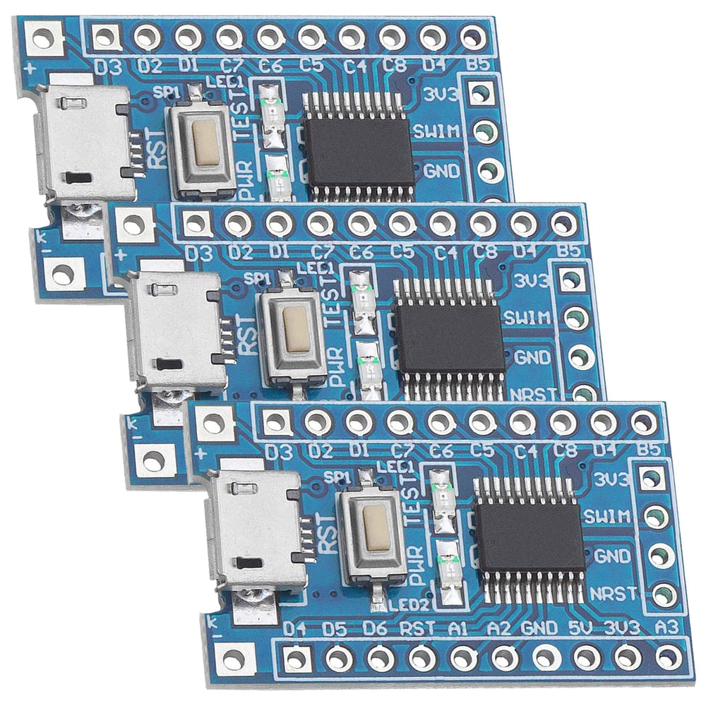 Stm8s103f3p6 8 Bit Minimum System Microcontroller Development Board Module For Stm8s Programming